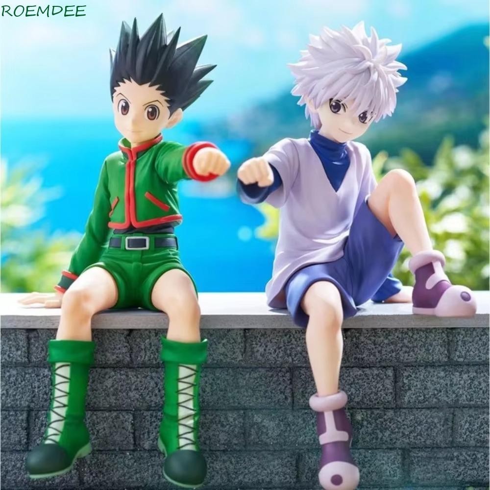 ROEMDEE Hunter×Hunter Figure, Model Toys Cute Gon Freecss Action Figure ...