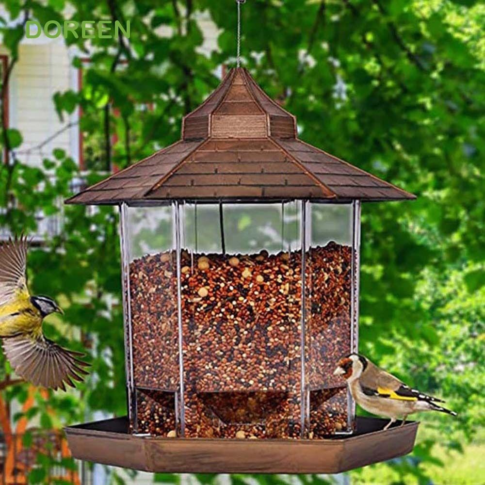 DOREEN Food Container Feed Station Outdoor Gazebo Waterproof Garden ...
