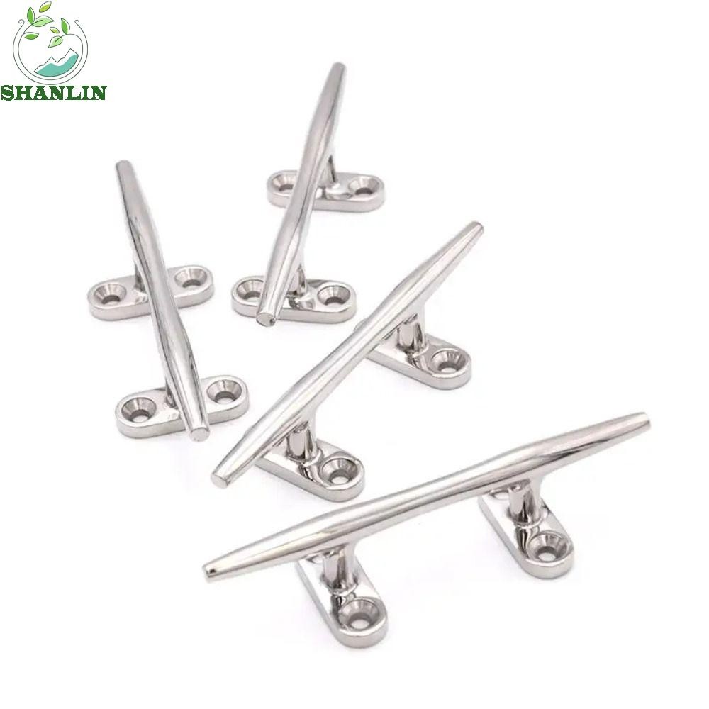 SHANLIN Boat Grab Handle, Polished 4-8inch Boat Hollow Base Cleat ...