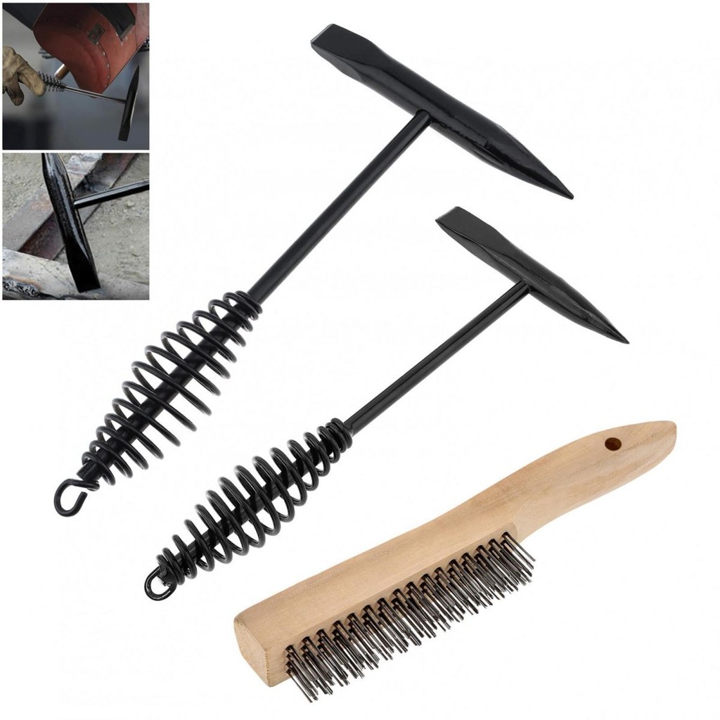 300g 500g Dual-Head Chipping Alloy Steel Welding Slag Hammer with Wire ...