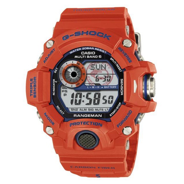 Fashion C*ASIO Waterproof digital Sport Watch GW 9400 orange Cat Man ...