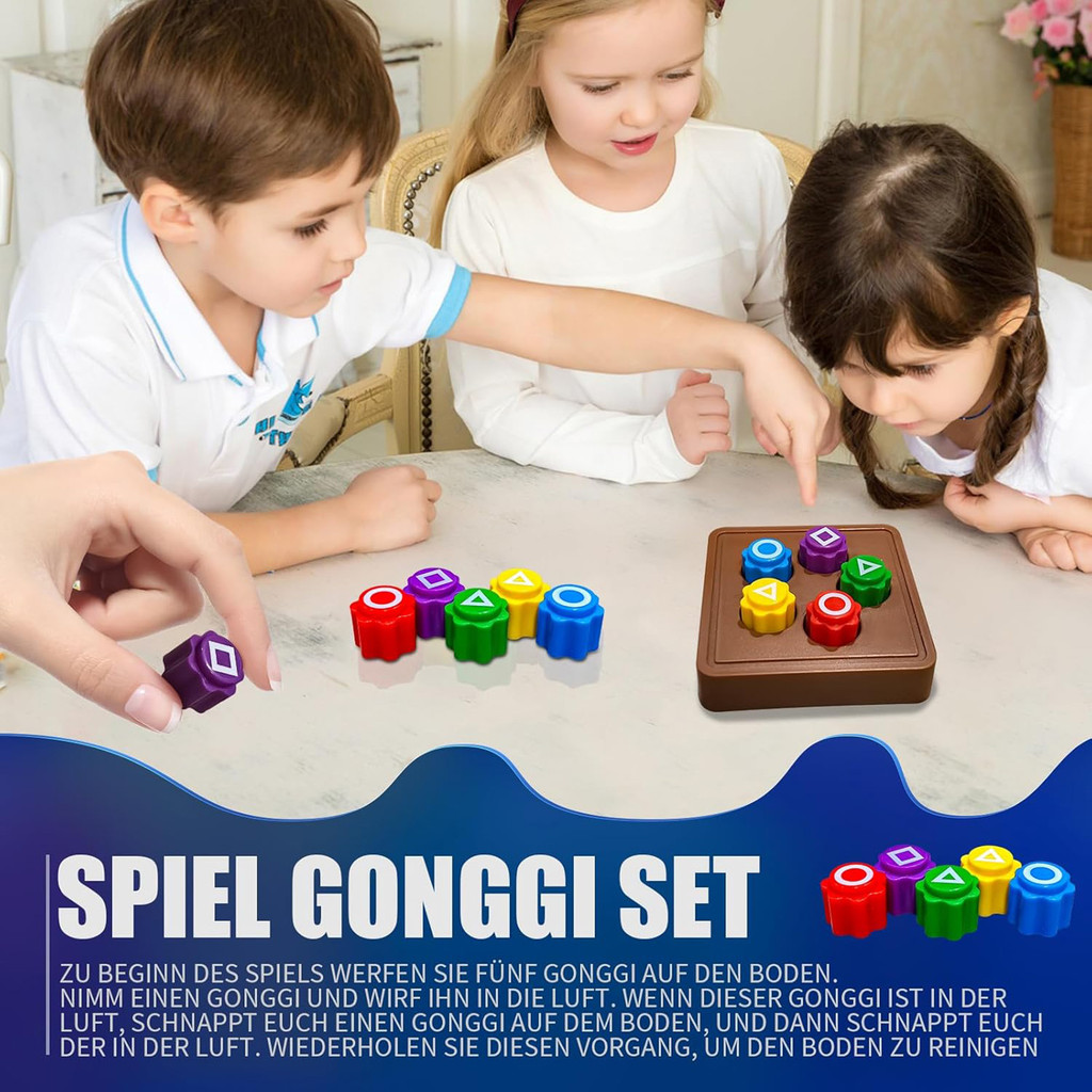 Gonggi Game, Gonggi Traditional Throwing Game Stone Play Set 5 Pieces ...