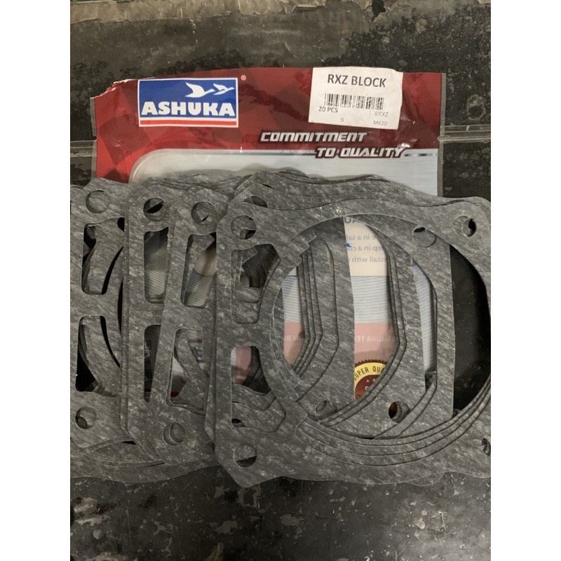 RXZ BLOCK GASKET KERTAS 0.2MM 0.3MM 0.5MM 0.8MM 1MM ASHUKA (HARGA 1 PCS ...
