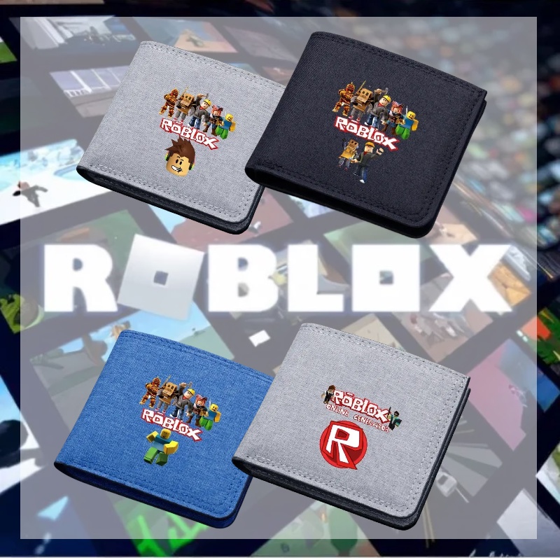 Spot goods 】 Roblox Children's Wallet Roblox Cartoon Printing Wallet ...