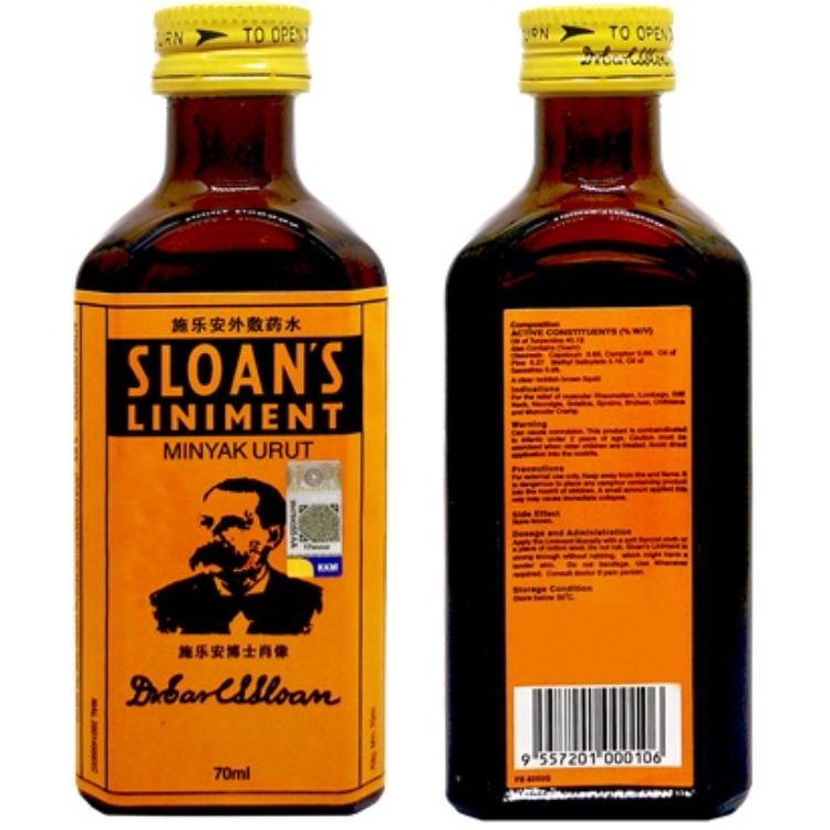 SLOAN'S LINIMENT 70ML (Expiry Date- 09/2026) 100% Original | Shopee ...