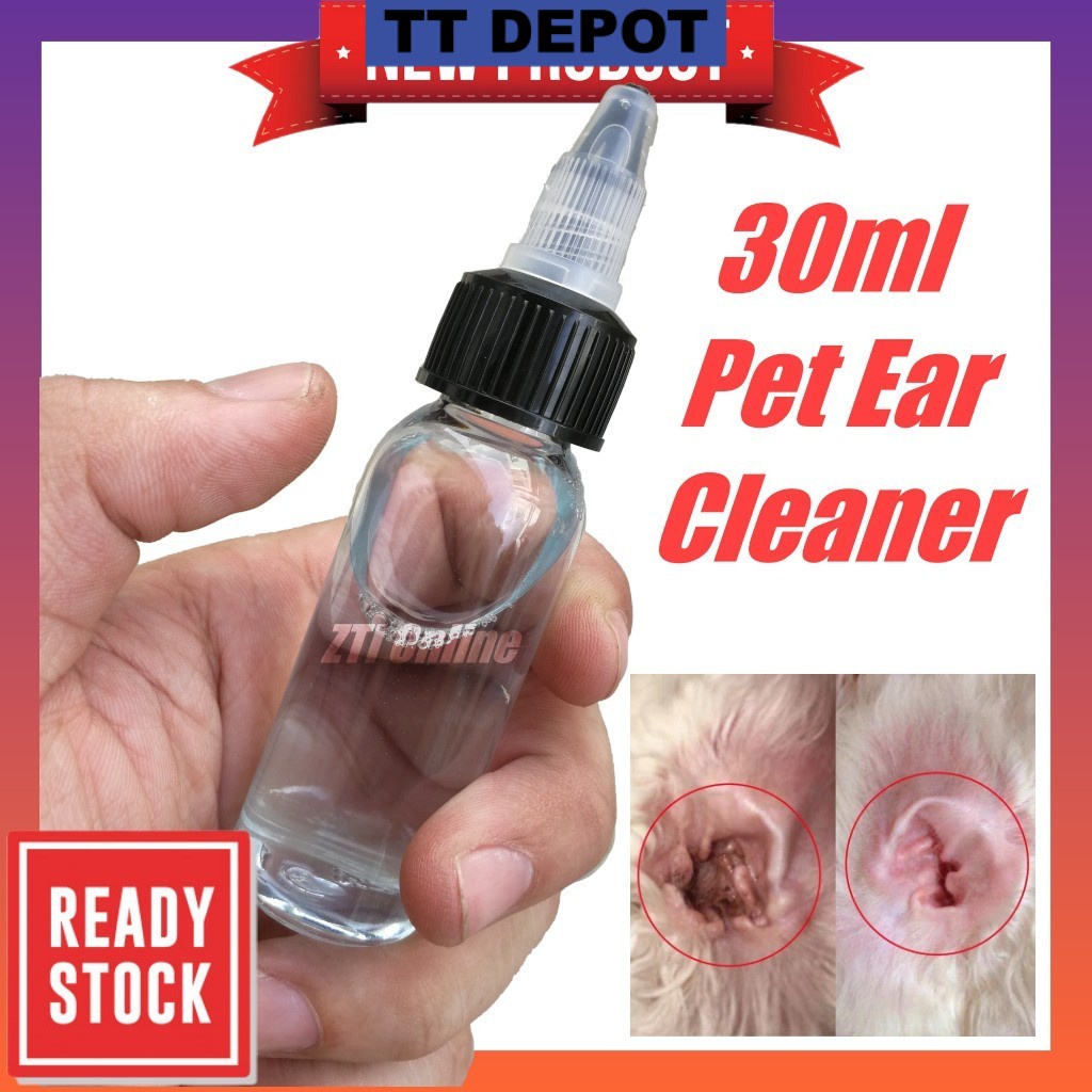 Ear Cleaner Ear Drop Cat Dog Earmite Ubat Pencuci Pembersih Telinga ...