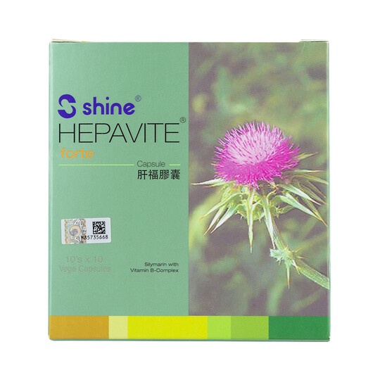 Shine Hepavite Forte Capsules 10x10's (Exp: 11/2026) | Shopee Malaysia