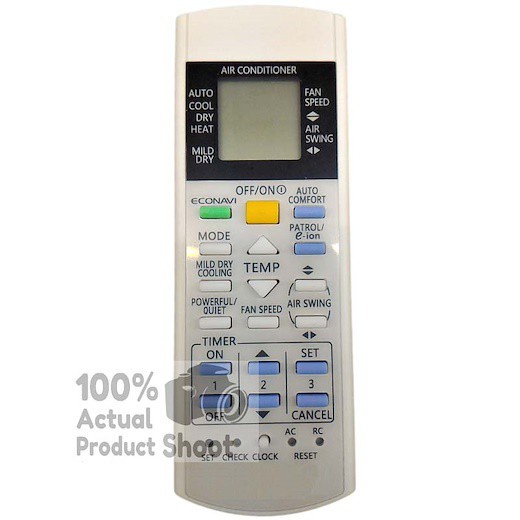 Panasonic Aircond Remote Control | Shopee Malaysia