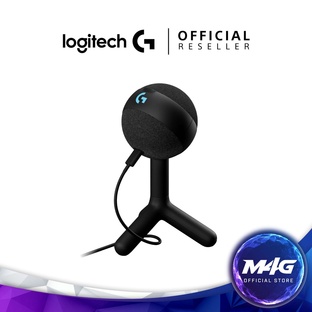Logitech YETI ORB Condenser RGB Gaming Mic with LIGHTSYNC | Shopee Malaysia