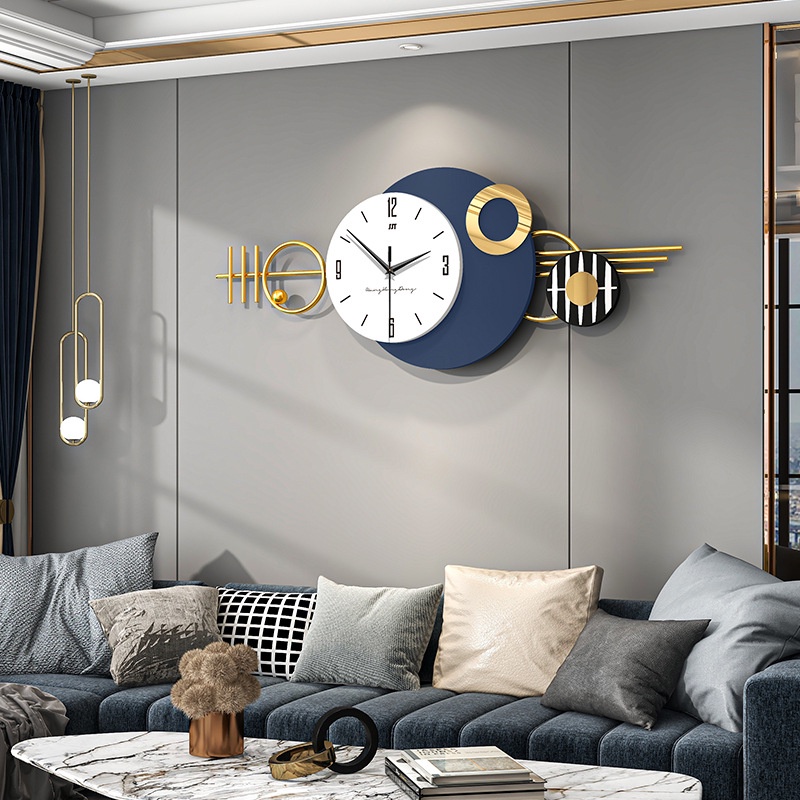 Fashionable Creative Wall Clock Simple Living Room Decoration Clock ...