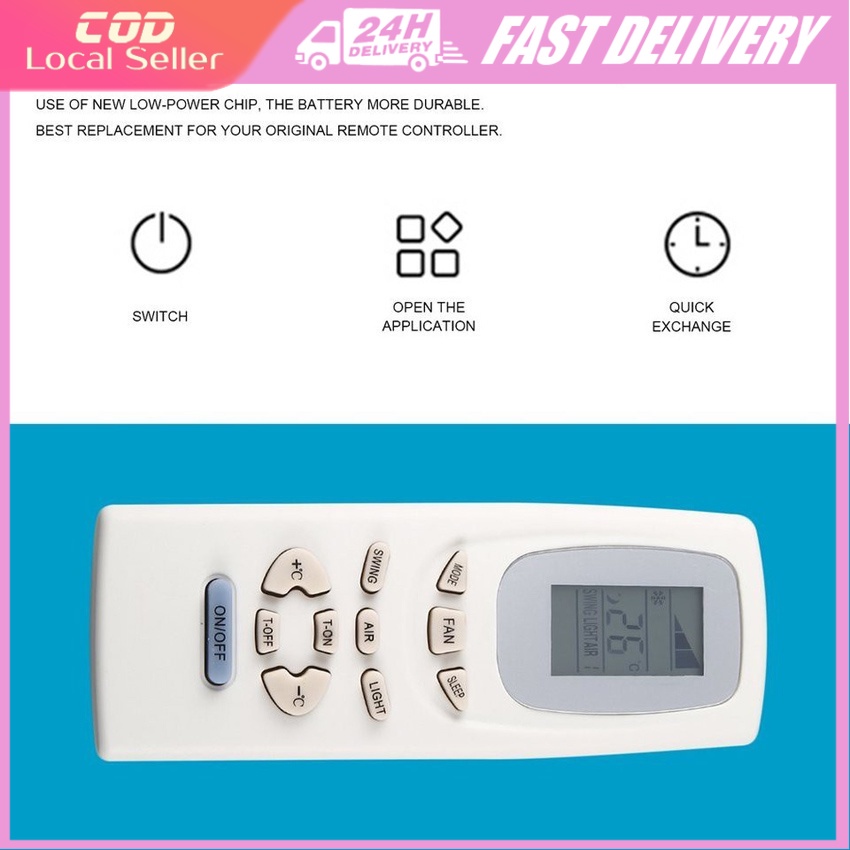 Air Conditioner Remote Control Replacement For PENSONIC/GREE/SINGER ...