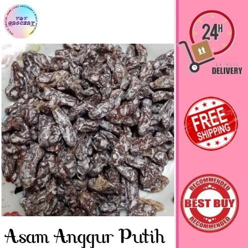 【SNACK】Pemborong Ready Stock Asam Anggur Putih/ Aunggur Putih Kering ...