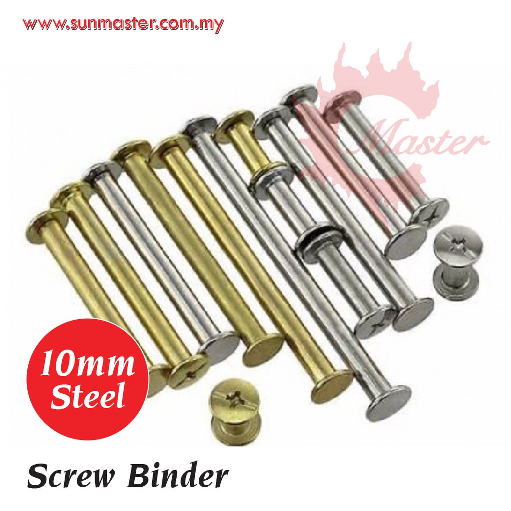 10mm Screw Binder (1s) | Shopee Malaysia