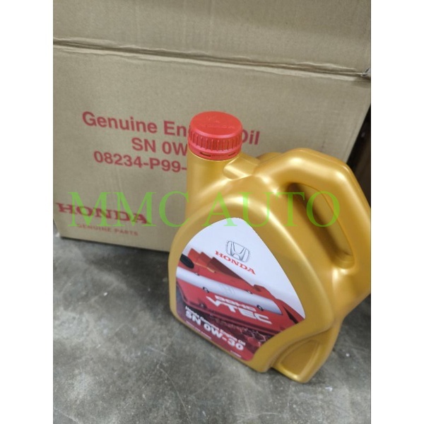 HONDA ENGINE OIL 0W30 FULLY SYNTHETIC / MINYAK ENGINE 08233-P99-B4NM1 | Shopee Malaysia