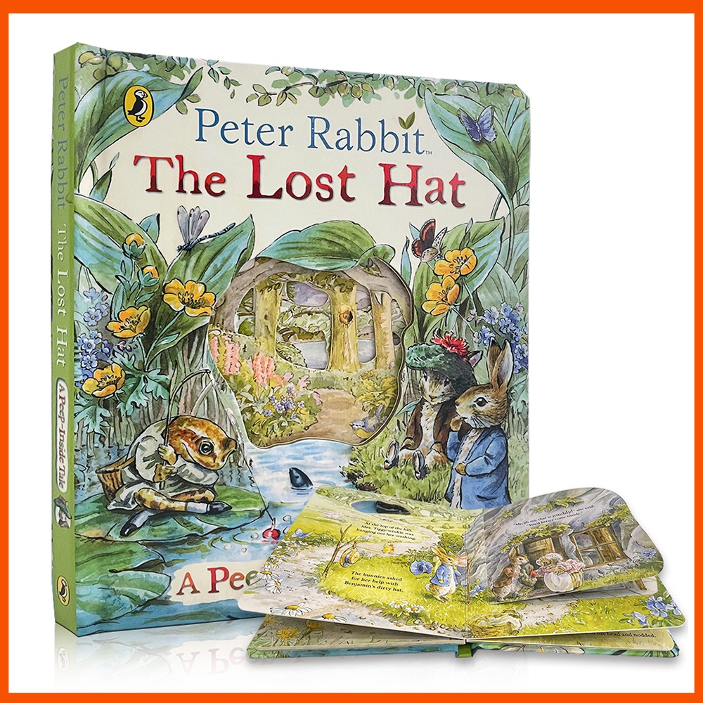 Peter Rabbit: The Lost Hat A Peep-Inside Tale 3D Flap Childhood Early ...