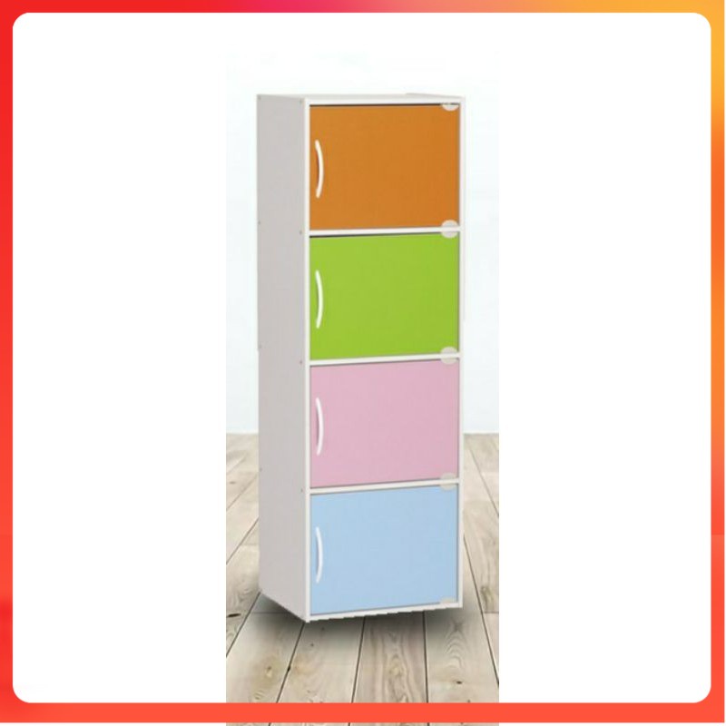 Bray 4 Door Colour Box With Door | Shopee Malaysia