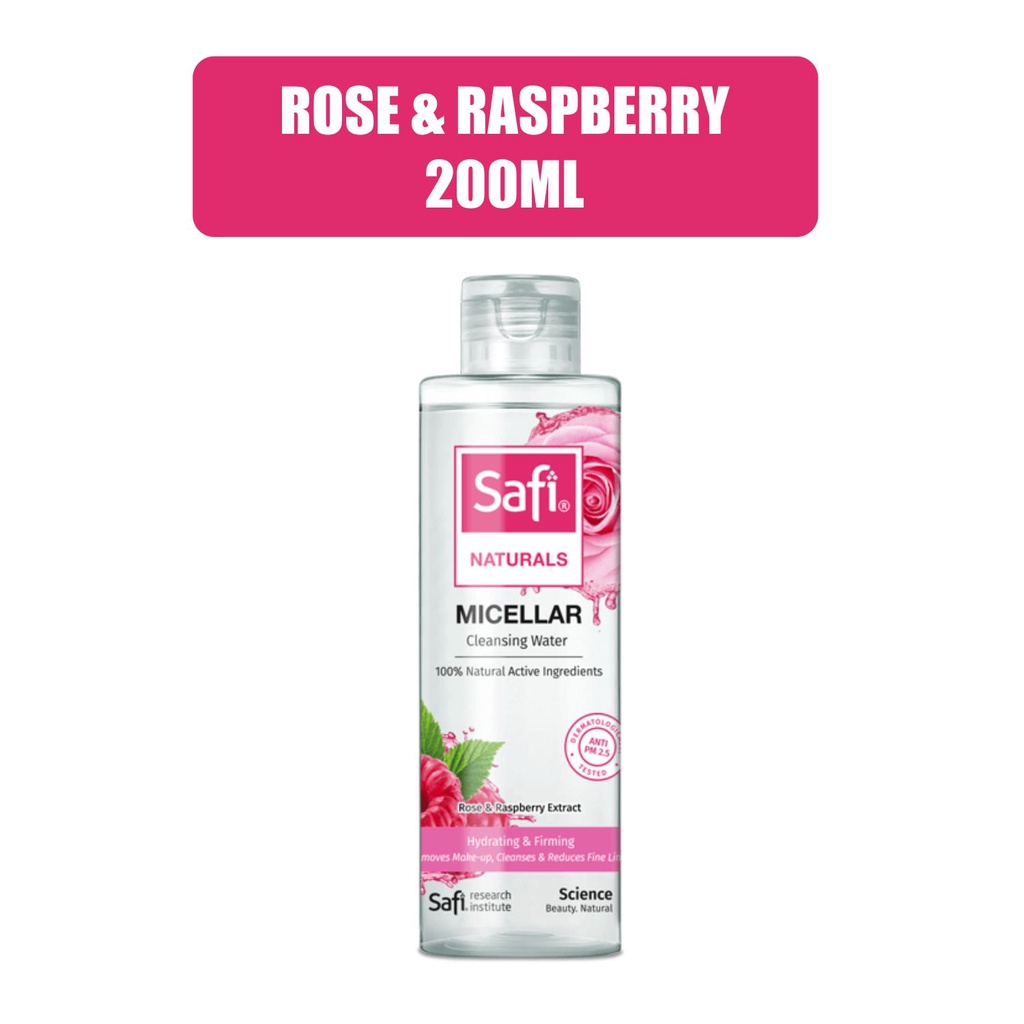SAFI Naturals Micellar Cleansing Water 200ml Shopee Malaysia