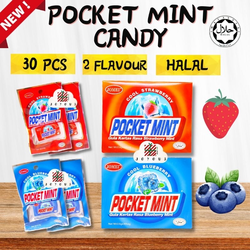 Pocket Mint / Gula Kertas (HALAL) | Shopee Malaysia