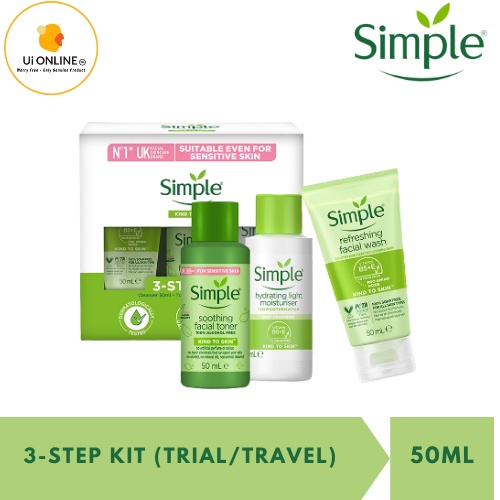 SIMPLE 3-STEP KIT 50ML | Shopee Malaysia