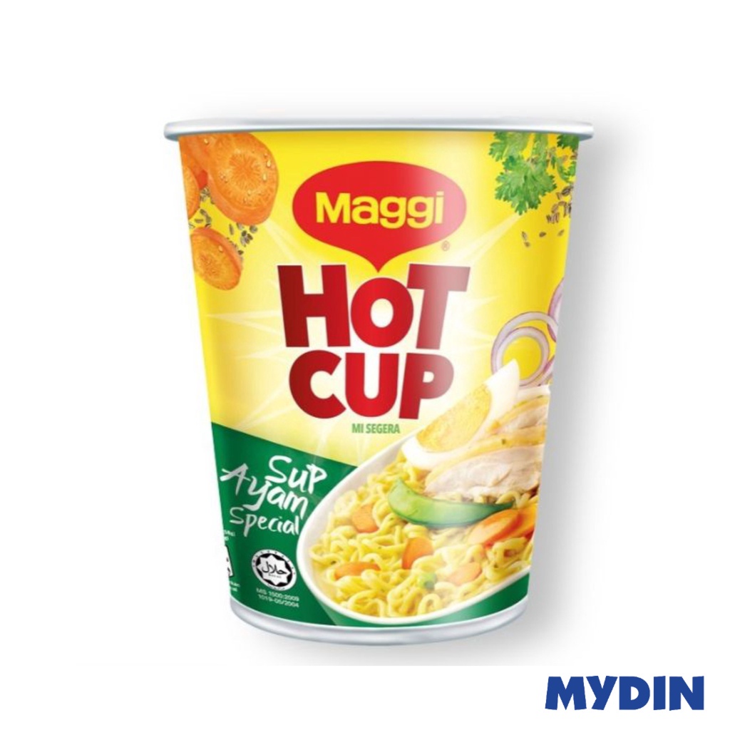 Maggi Hot Cup Chicken Instant Noodles (57g) | Shopee Malaysia