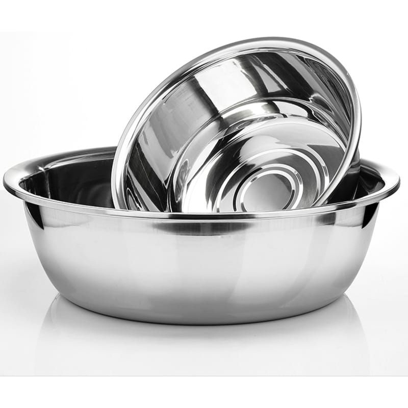 Stainless Steel Basin 45cm-70cm/Basin Basuh Sayur/Basin lauk | Shopee ...