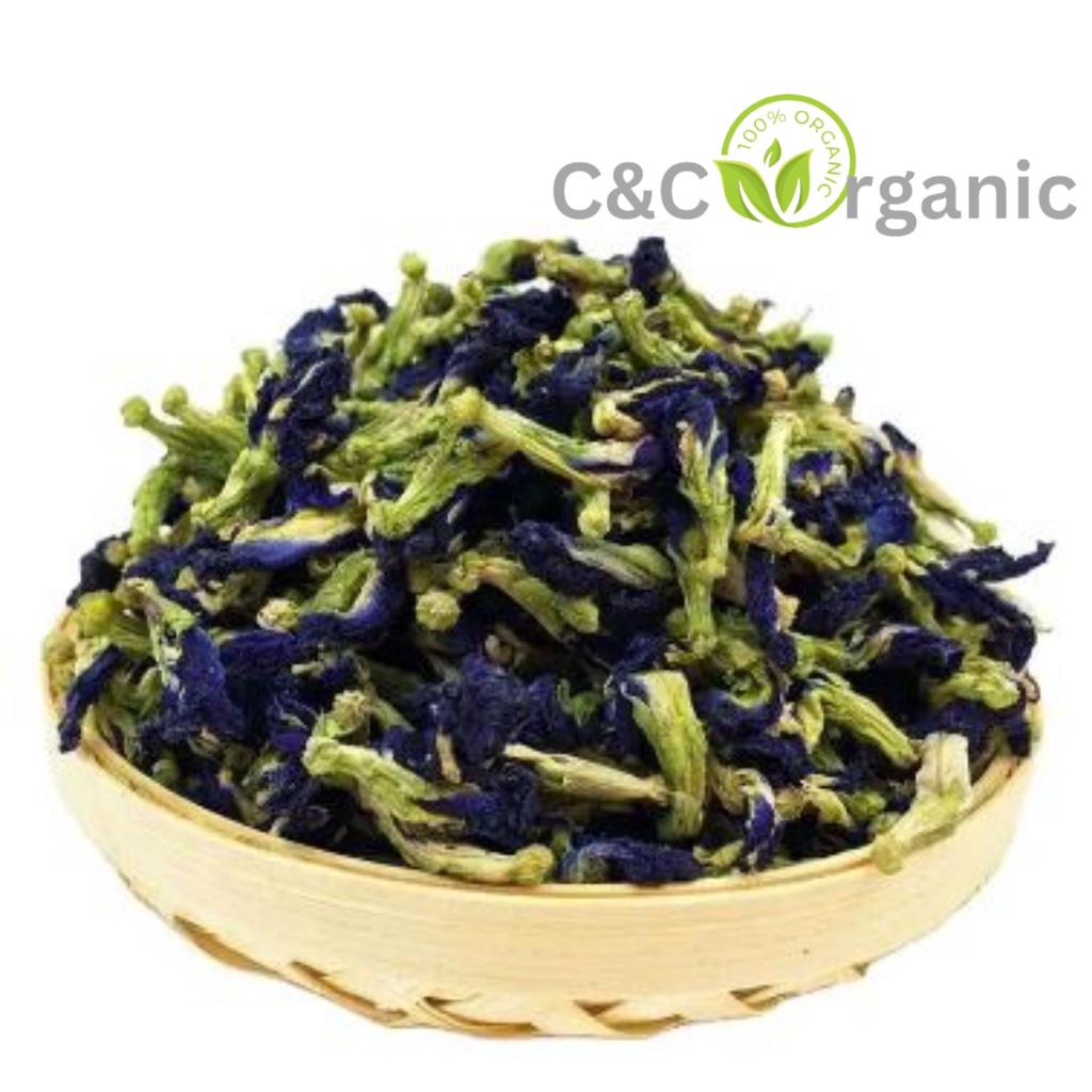 Butterfly Pea Flower 30g - 200g Organic Blue Pea Flower Tea Bunga ...