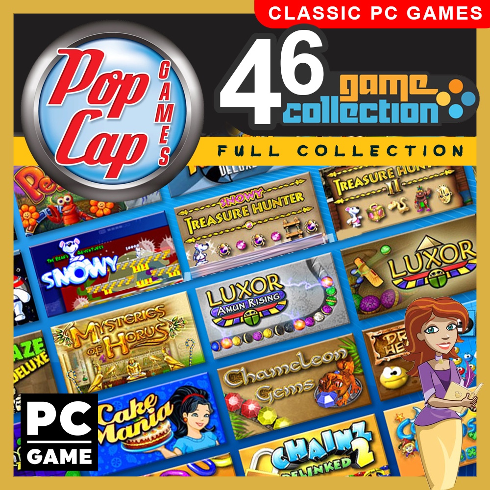 Popcap 46 Game Collection for PC Games | Shopee Malaysia