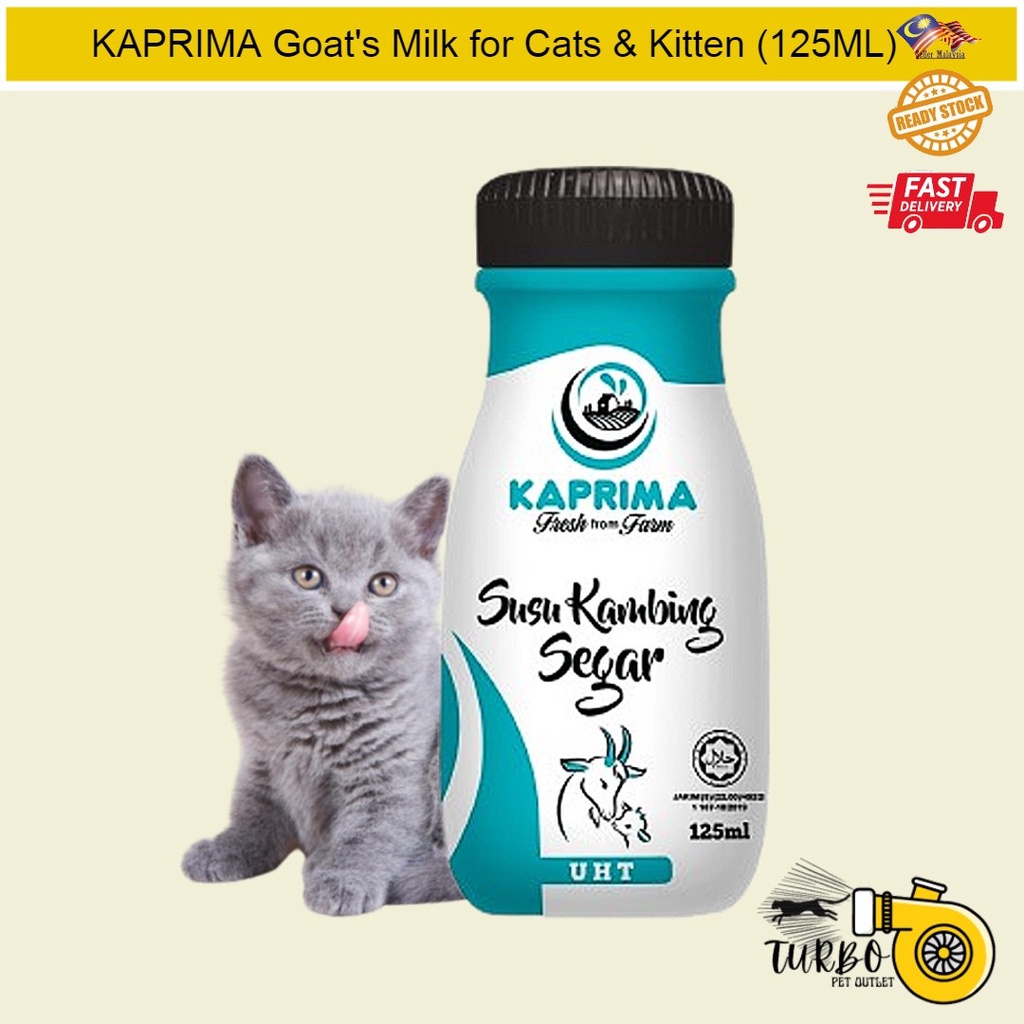 Kaprima UHT Goat's Milk For Cats & Kitten / Susu Kucing - 125ML ...