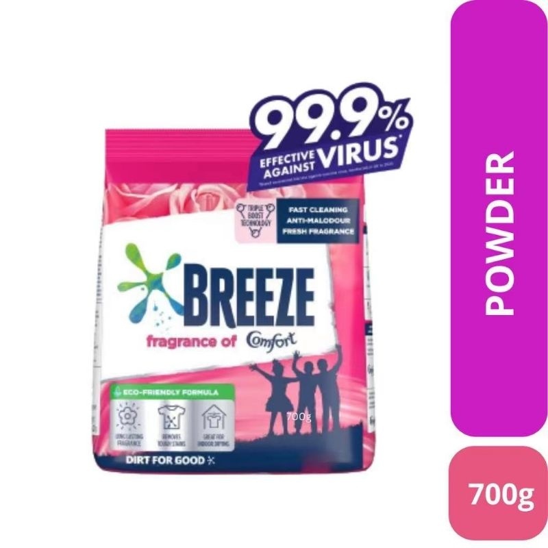 (Colour Random) Breeze detergent powder Sabun Baju 700g | Shopee Malaysia
