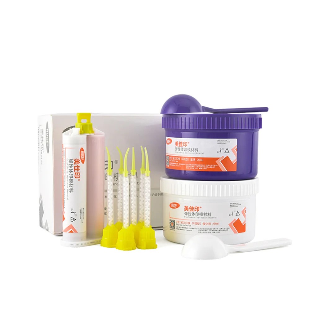 Dental Impression Material Light /Heavy Body Putty Dentistry Silicone ...