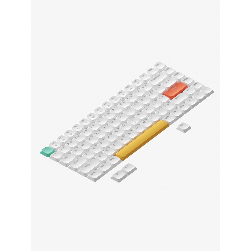 NuPhy nSA Profile Shine-through nSA PC Keycaps Transparent Keycap Low ...