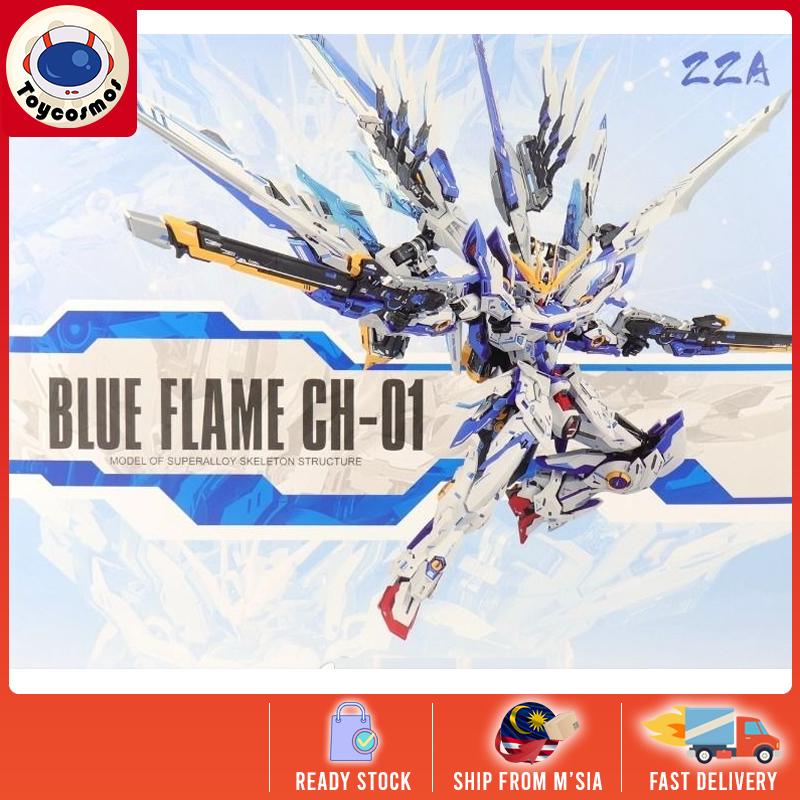 ZZA Model Blue Flame Model Kit with die cast parts | Shopee Malaysia