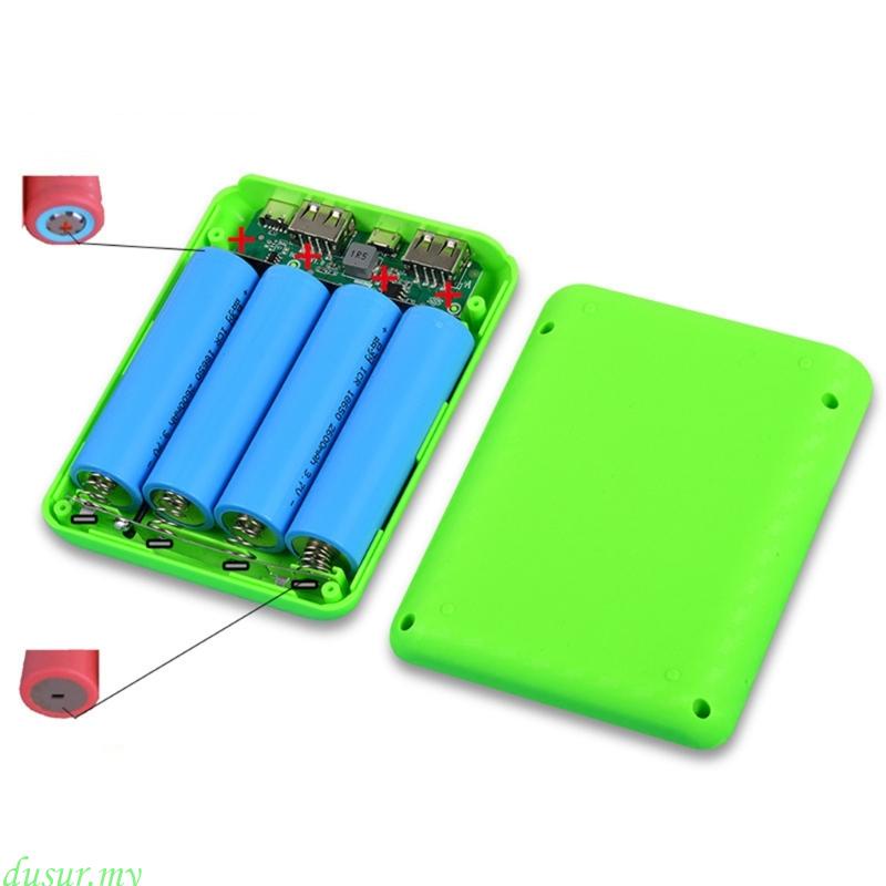 dusur7 Detachable Charger Portable Battery Holder Plastic Shells Boxes ...