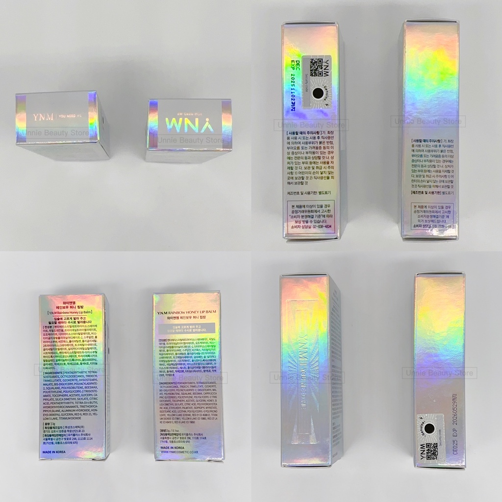 YNM Rainbow Honey Lip Balm / Candy Honey Lip Balm Colour Lip Balm ...