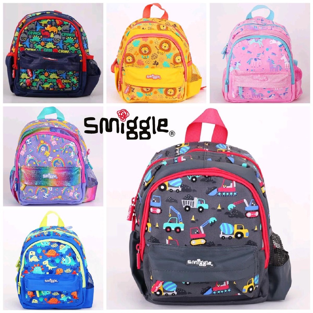 Smiggle teeny tiny bagpack for kids 2-4 years Cartoon Character ...