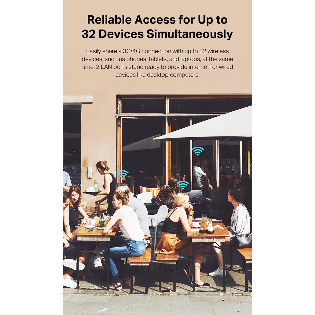 TP-Link Wireless N300 4G LTE Router Sim Card Modem Wi-Fi Router Support ...