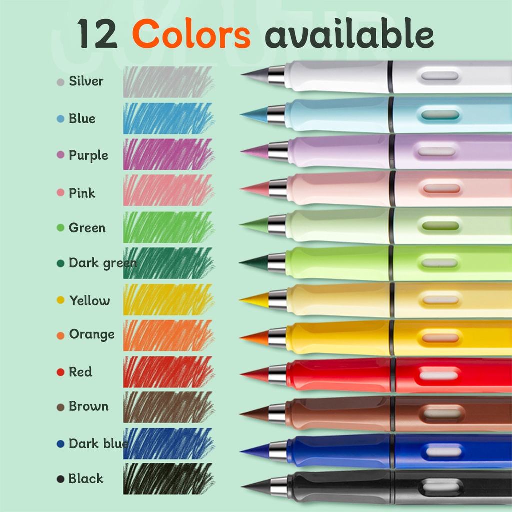 Color Infinite Writing HB Pencil Infinite 2B Pencil Children's Gift ...