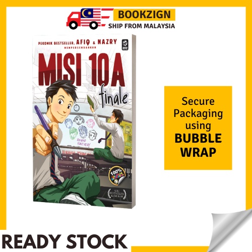 Buku Misi 10A Finale oleh Afiq Salam, Nazry Salam Buku Komik M Buku ...