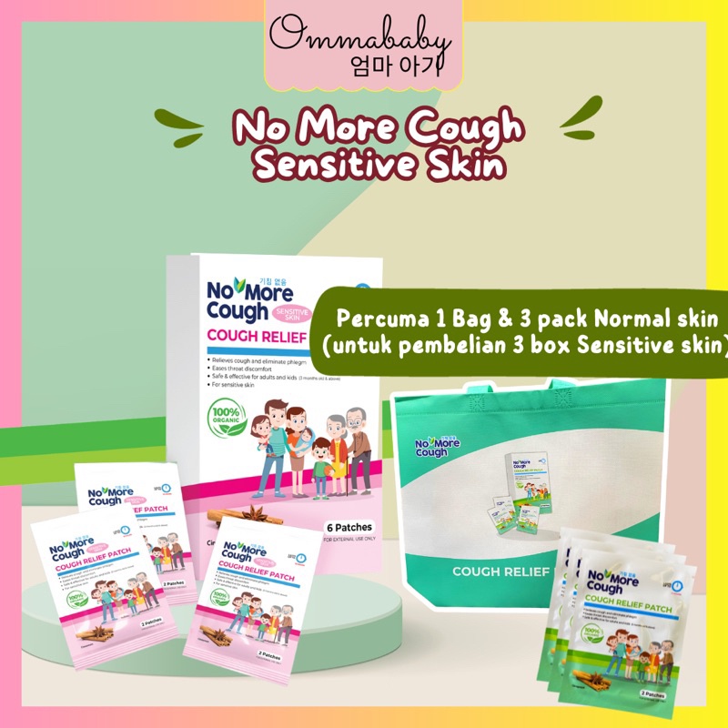 {SAME DAY POST} NO MORE COUGH SENSITIVE PELEKAT BATUK VIRAL COUGH PATCH ...