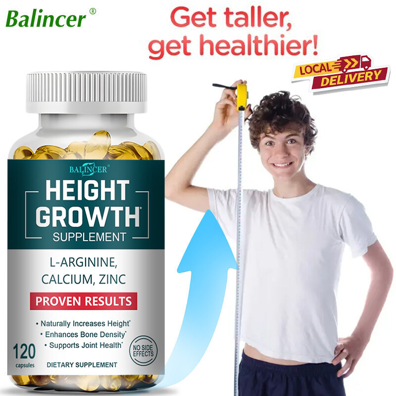 Balincer Bone Growth Boosting Supplement contains Calcium and Vitamin ...