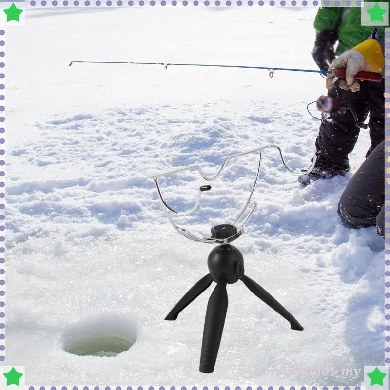 [Dong] Triangle Ice Fishing Rod Bracket Fishing Pole Support ...