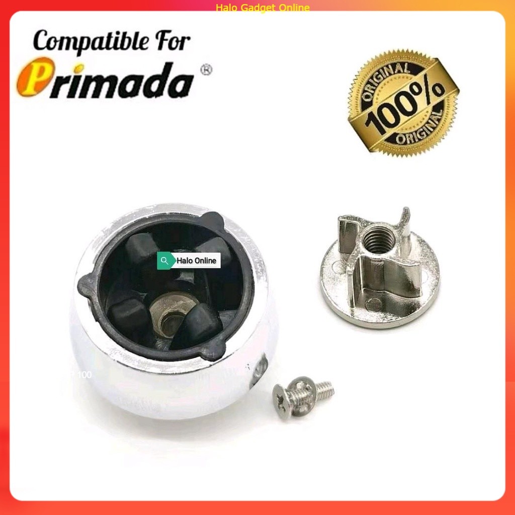 100%Original Primada Heavy Duty Blender Mushroom Spin Rotate Head ...