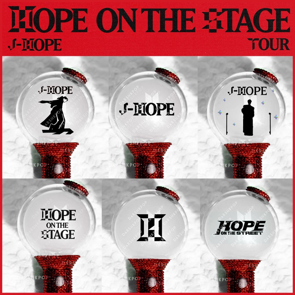 Fire Sticker JHOPE ON THE STAGE Waterproof Decals Only For Army Bomb ...