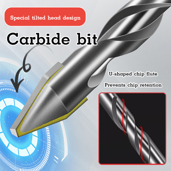 Super Hard Eccentric Perforated Drill Bit Ceramic Red Tile Slate Tile ...