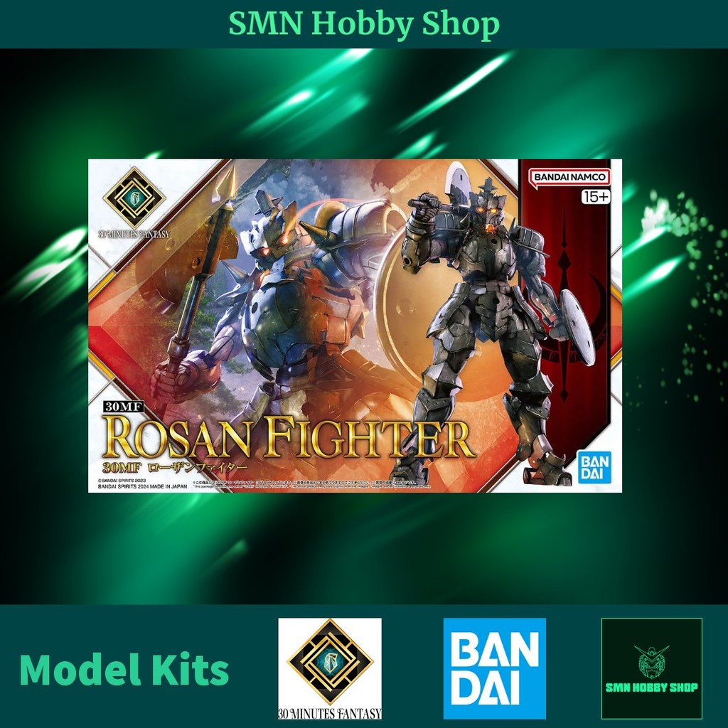 30MF 1/144 Rosan Fighter Toys Plastic Model Kit [30MF 30 Minute Fantasy ...