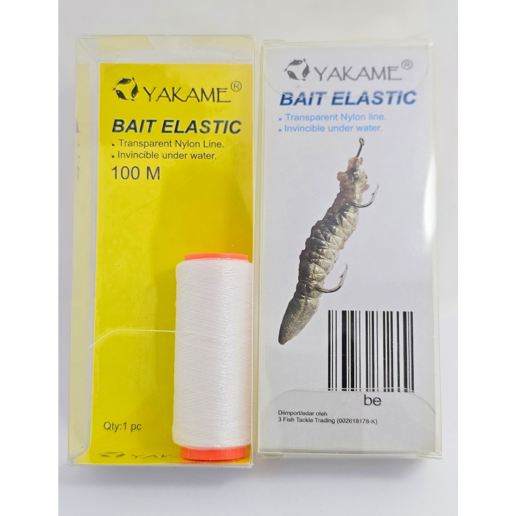 YAKAME BAIT ELASTIC BENANG GETAH IKAT UMPAN SURFCAST PANTAI UDANG HIDUP ...