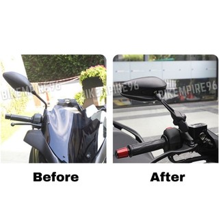 Honda ADV160 Side Mirror Napoleon Design CNC Aluminum Anti Glare ...