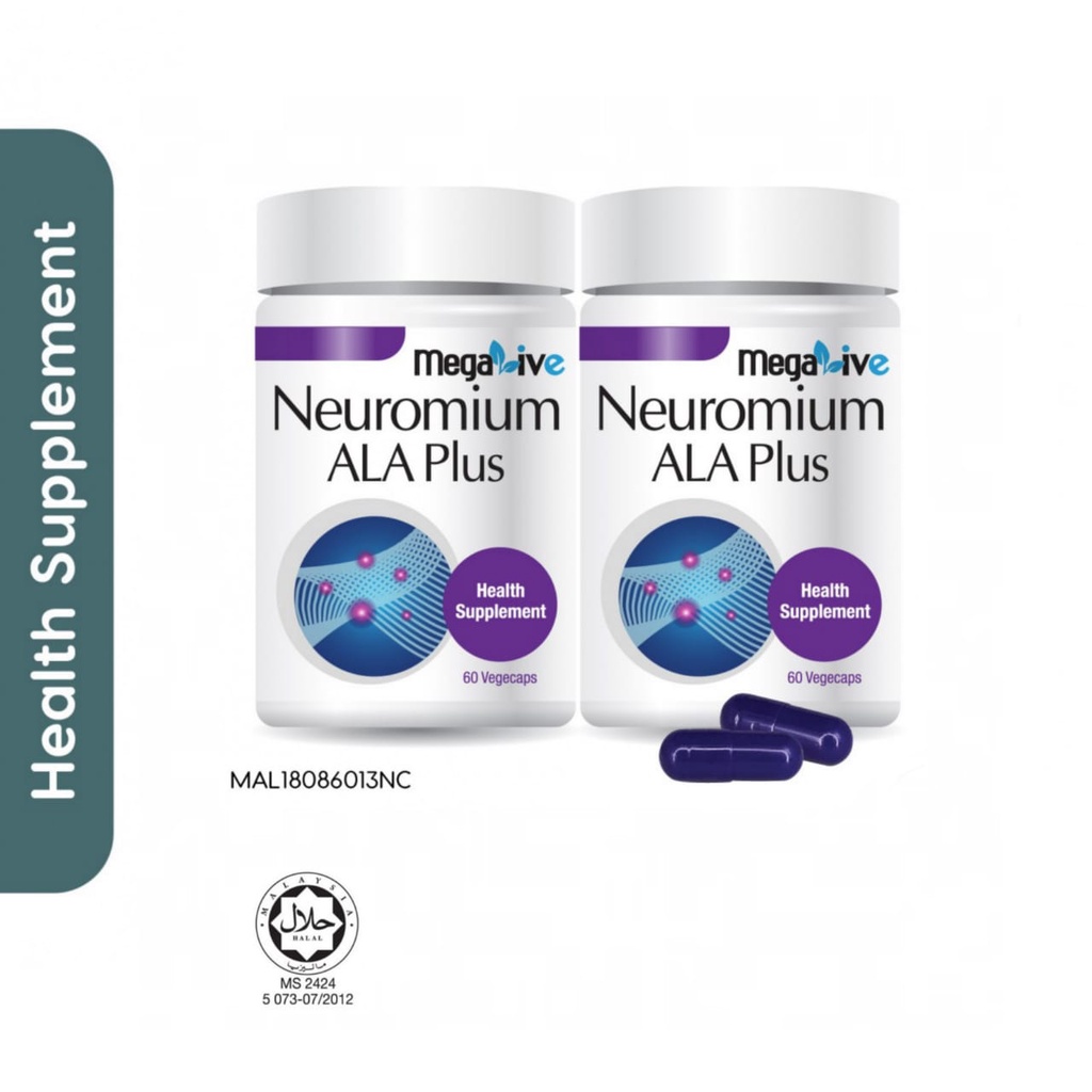 MegaLive Neuromium ALA Plus Capsules (2 x 60'S) | Shopee Malaysia