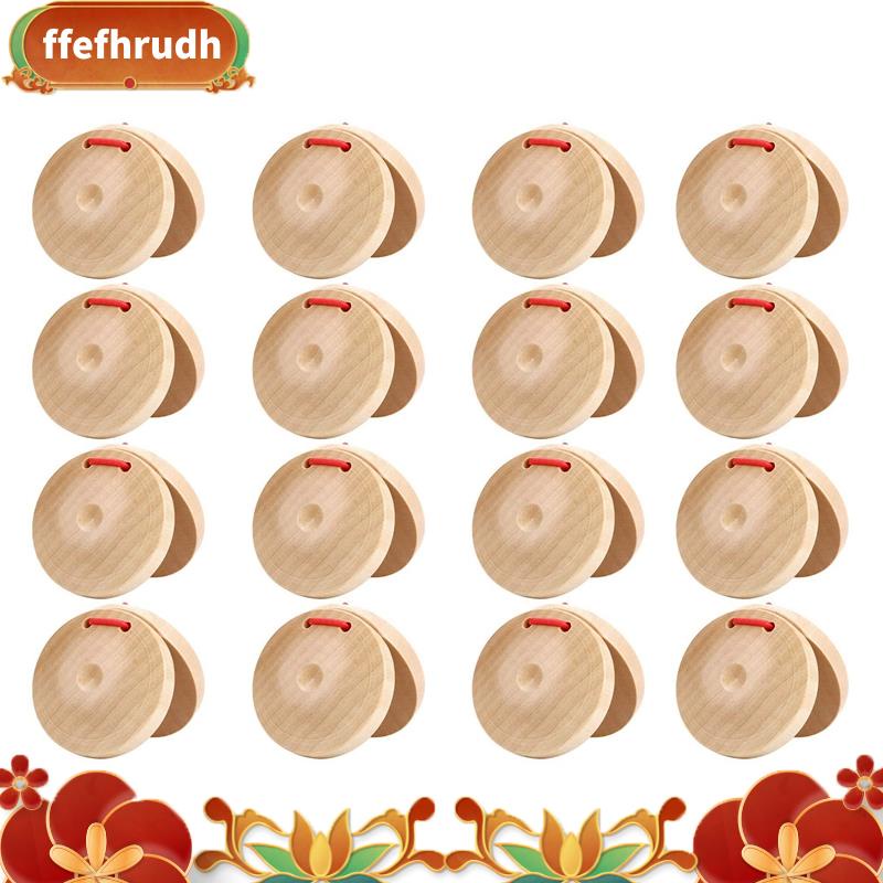 Musical Castanets Instrument Wooden Finger Castanets Percussion Rhythm ...