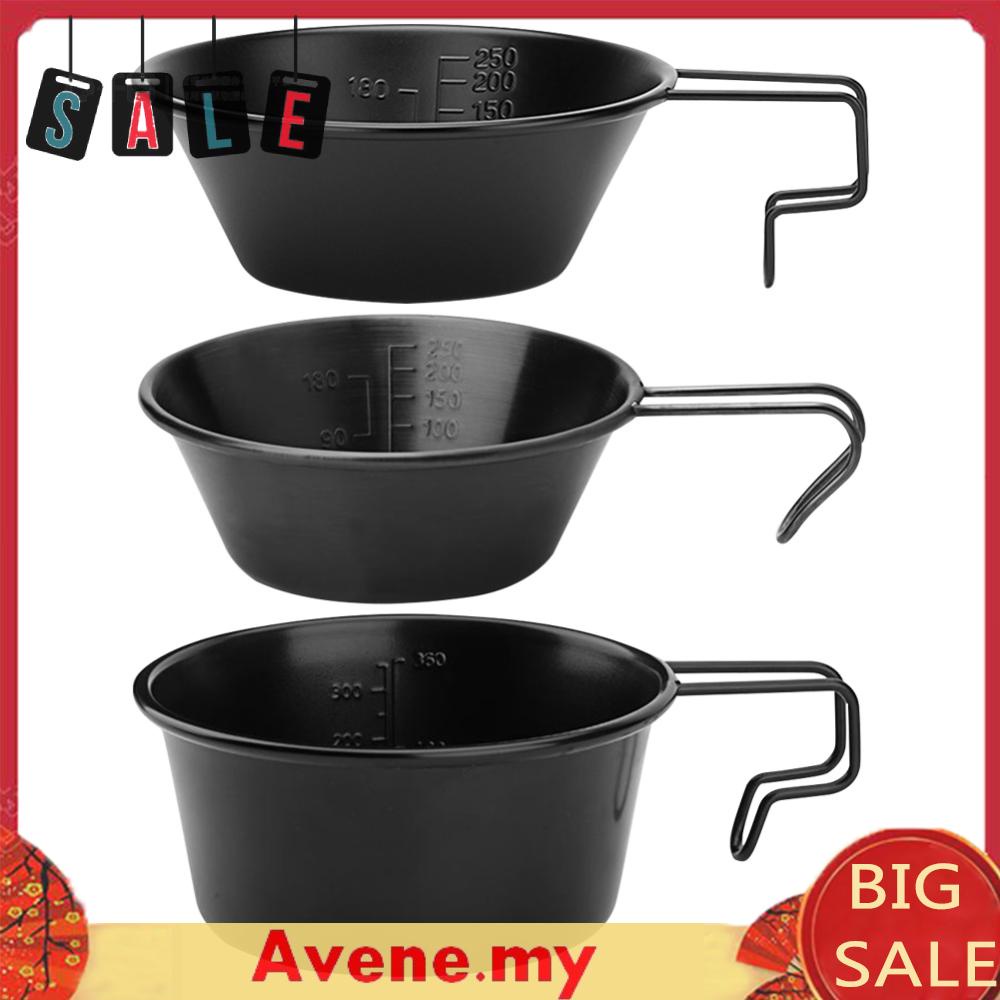 250/360ML Camping Bowl Stackable Camping Pot with Handle for Camping ...